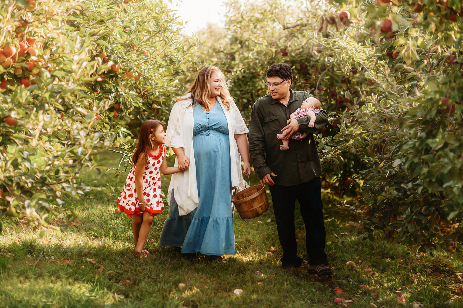 Apple Orchards near Asheville, NC | Asheville Family Photography