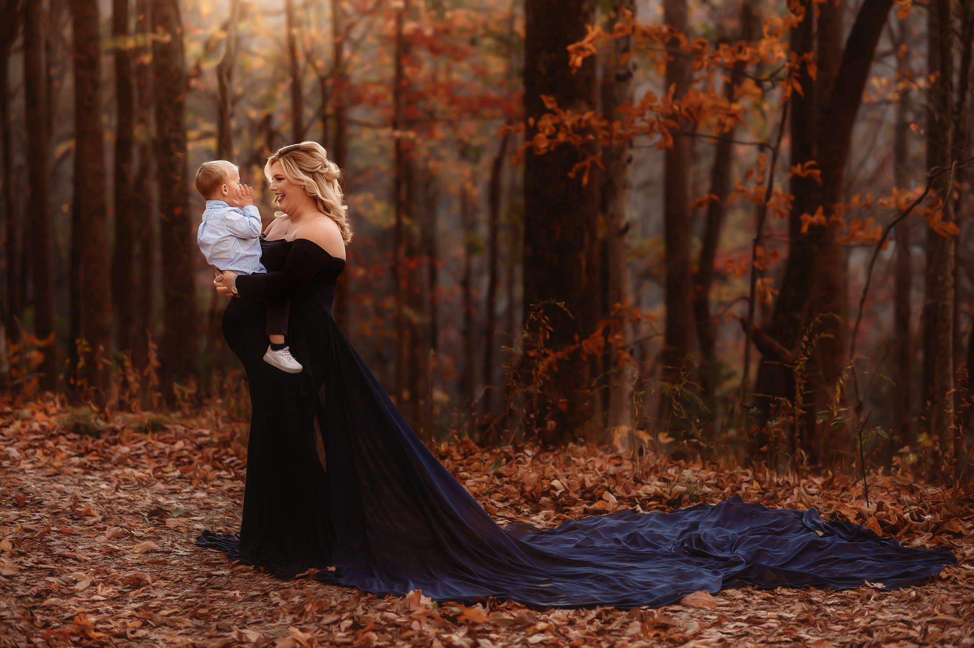 Fall Maternity Photos Asheville | Asheville Family Photography
