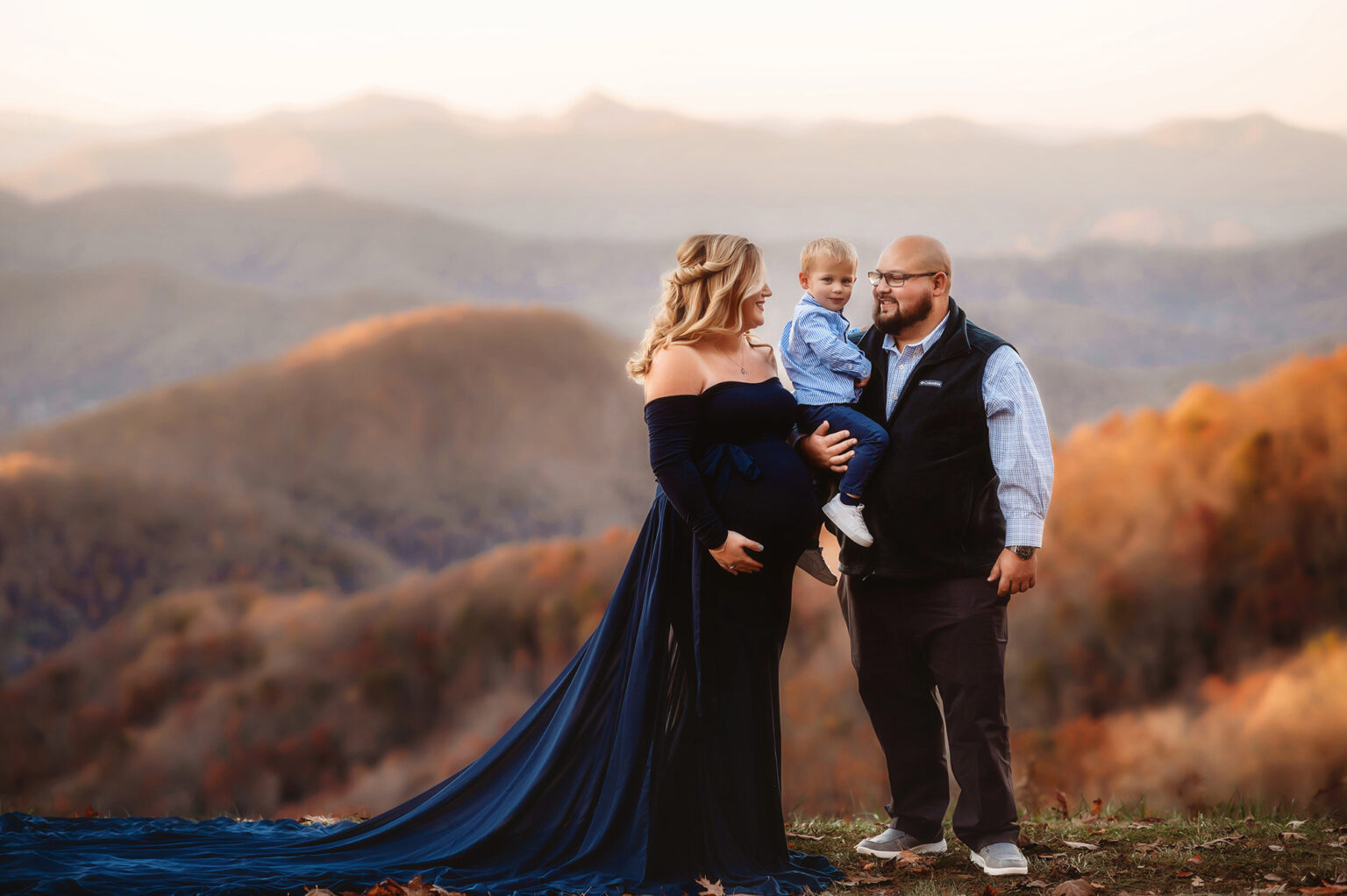 Fall Maternity Photos Asheville | Asheville Family Photography